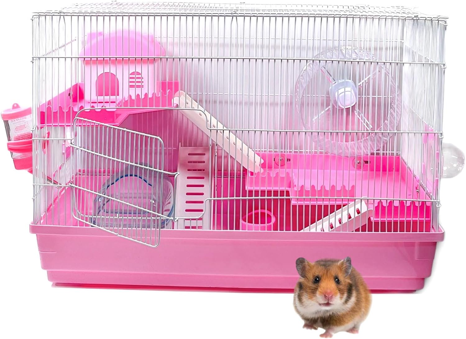 Amazon.com : kathson Hamster Cages and Habitats Large Gerbil Cage with ...