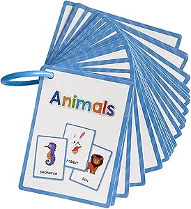 Kids Language Learning Cards 11x8cm Toddler Study Card Educational ...