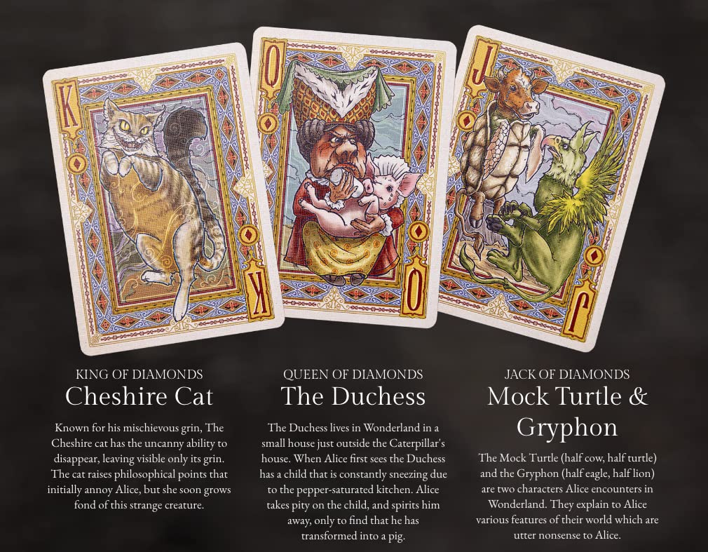 Alice In Wonderland Playing Cards Queen