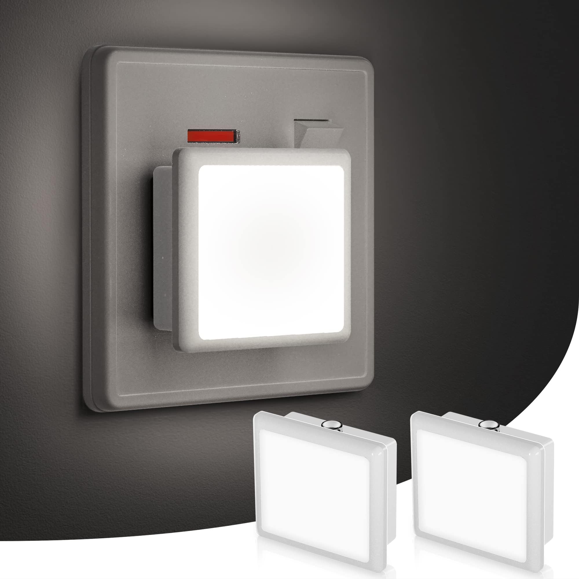 Integral LED, Plug in Walls with Dusk to Dawn Photocell, Auto Sensor ...