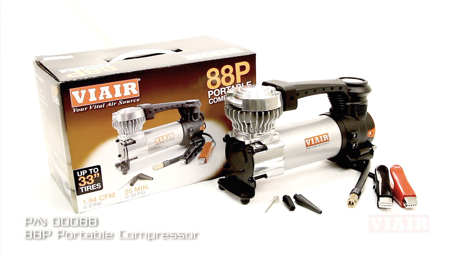 Watch Viair 88p Portable Compressor Specifications and Usage on Amazon Live