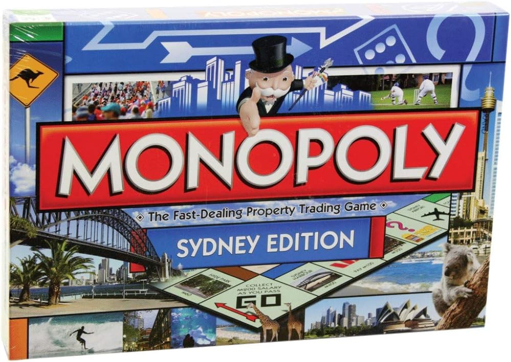 Sydney Monopoly Board Game : Amazon.com.au: Toys & Games