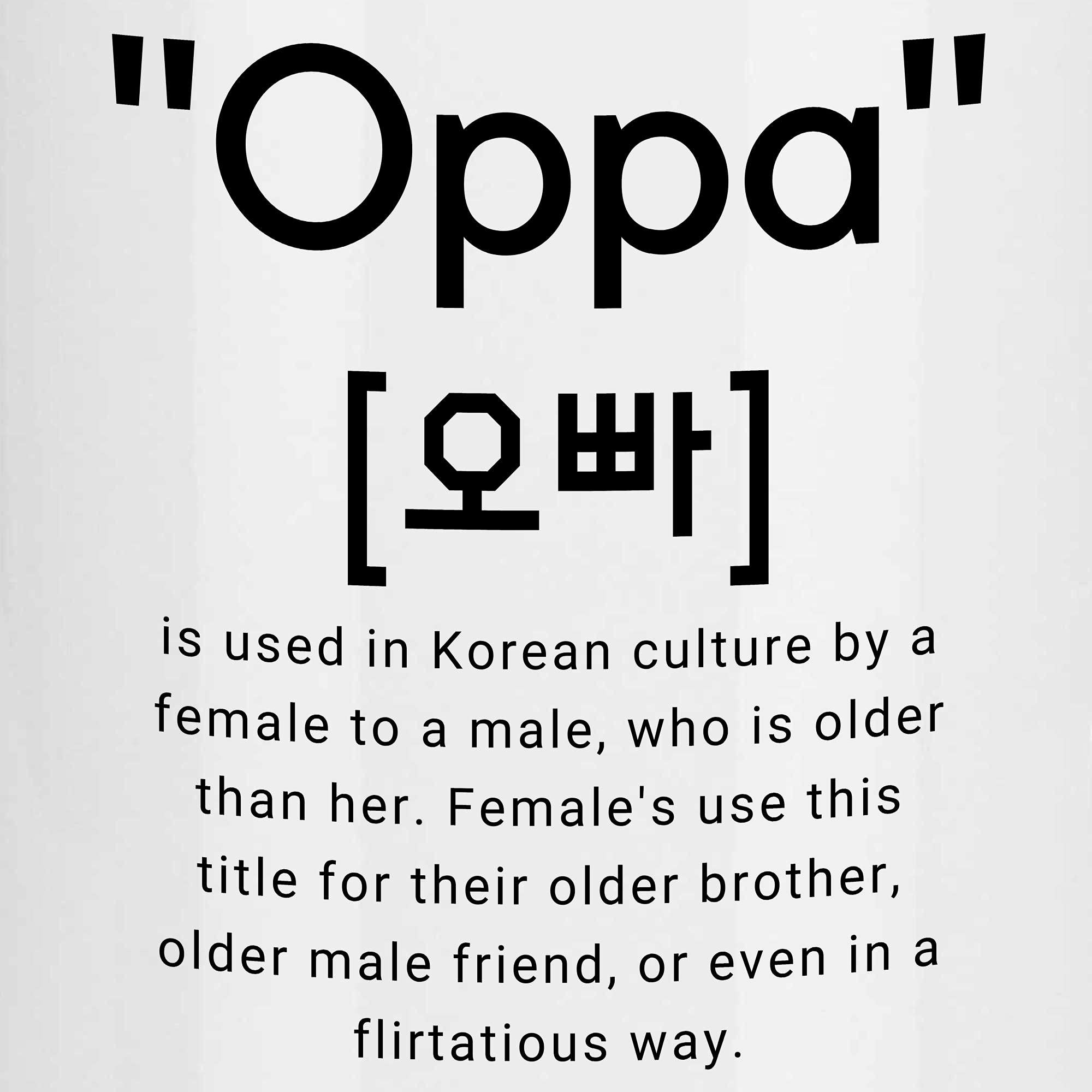 Oppa Meaning