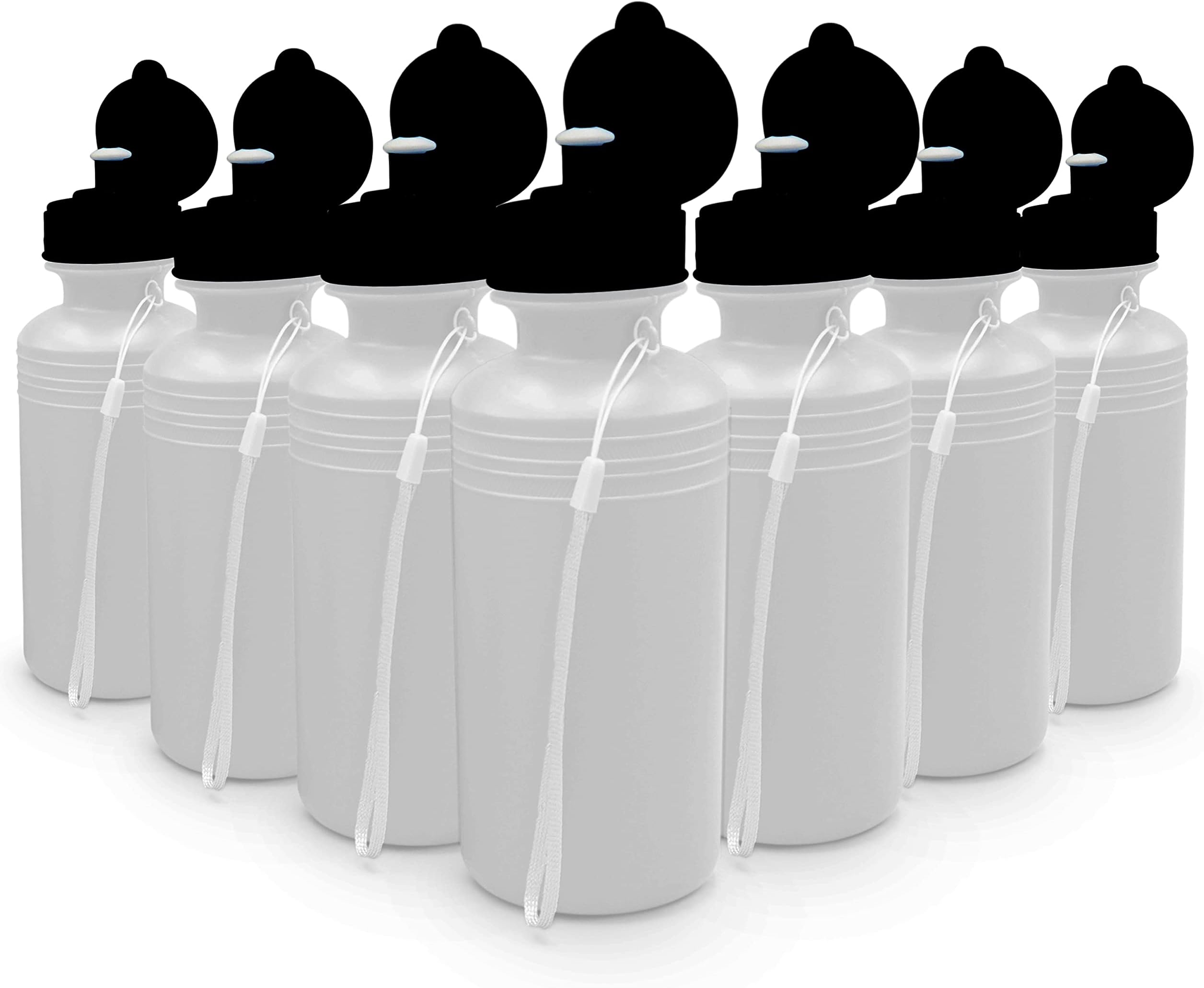 Amazon.com: 100 Pack bulk water bottles, 20oz water bottles in bulk ...