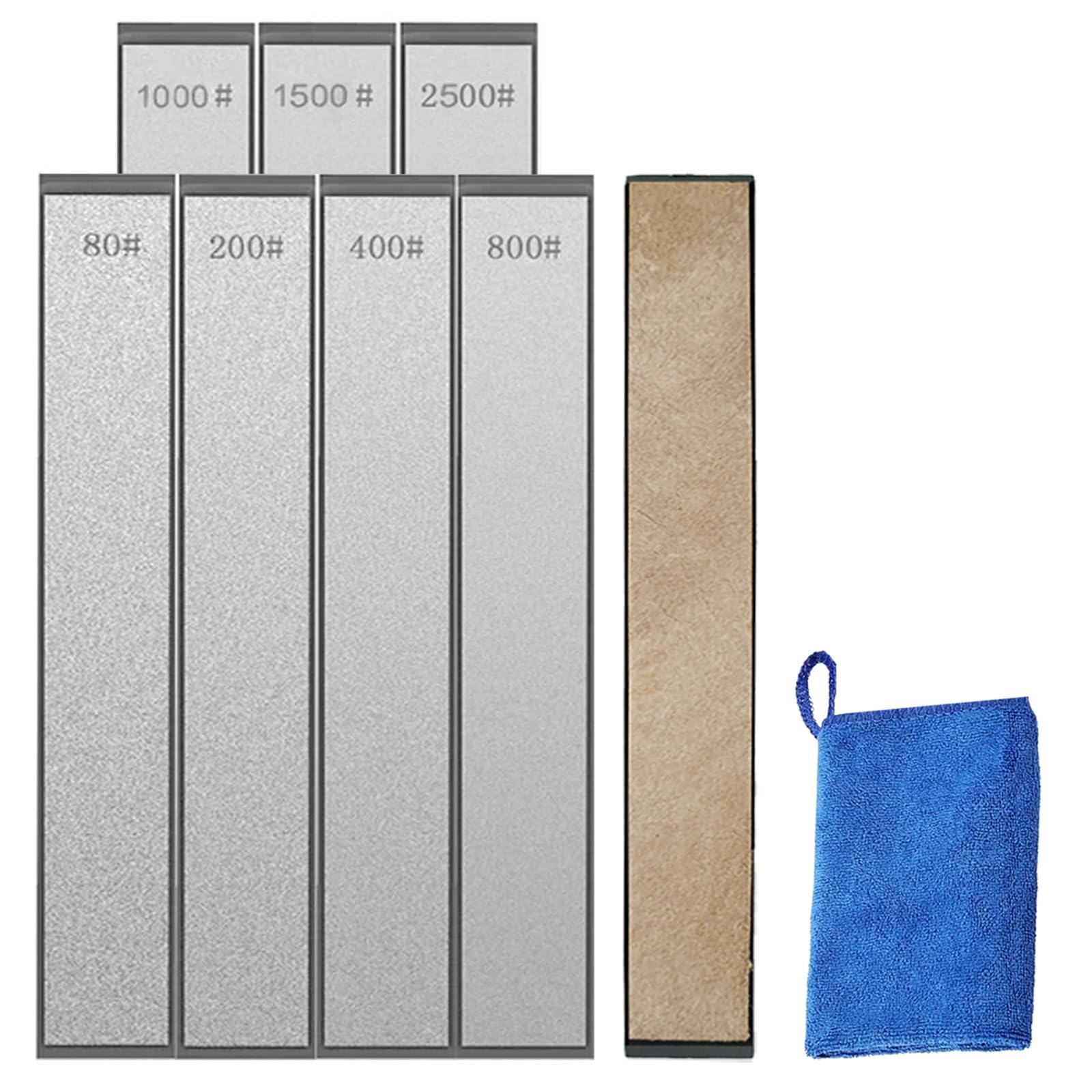 Amazon.com: 7 Pcs Diamond Sharpening Stones Set, diamond knife ...