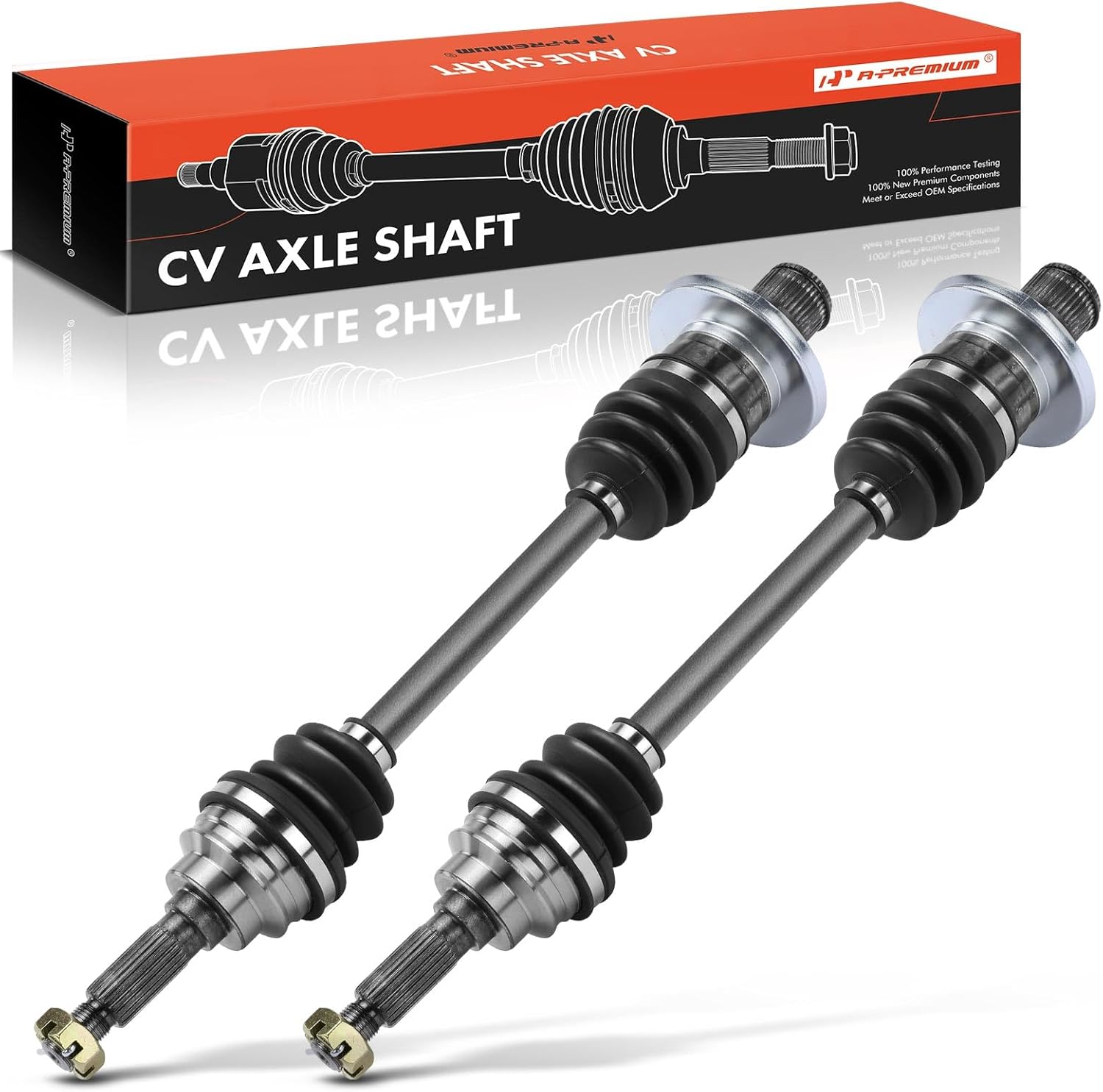 A-Premium Pair (2) Rear CV Axle Shaft Assembly Compatible with Suzuki ...
