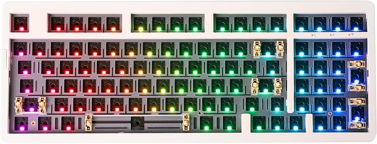 EPOMAKER EK98 98 Keys Triple Mode Gaming Keyboard DIY Kit South-facing ...