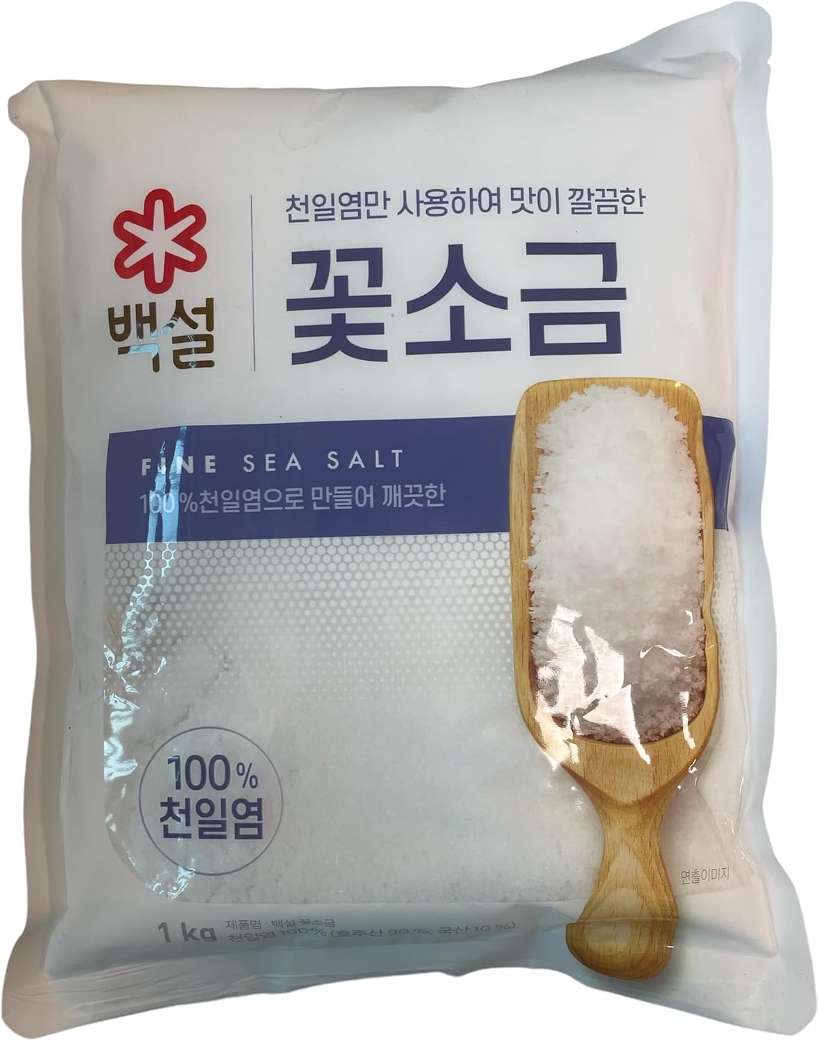 CJ Korean Fine Sea Salt 1kg : Amazon.co.uk: Grocery