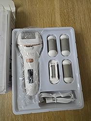 Essy Electric Foot File Pedicure Feet Hard Skin Remover Foot Scraper ...