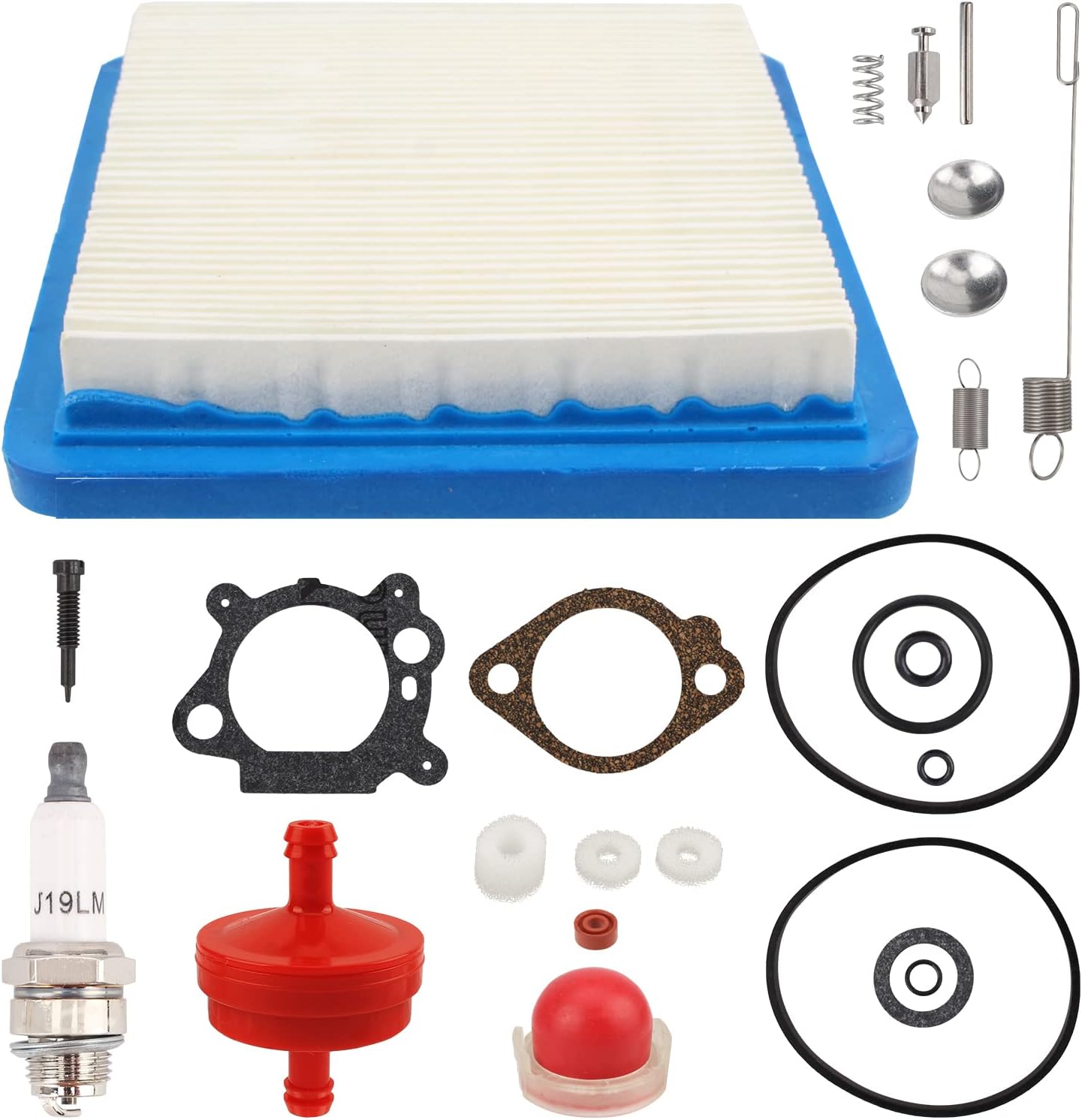 Amazon.com : Briggs & Stratton 498260 Carburetor Overhaul Kit (2 Pack ...