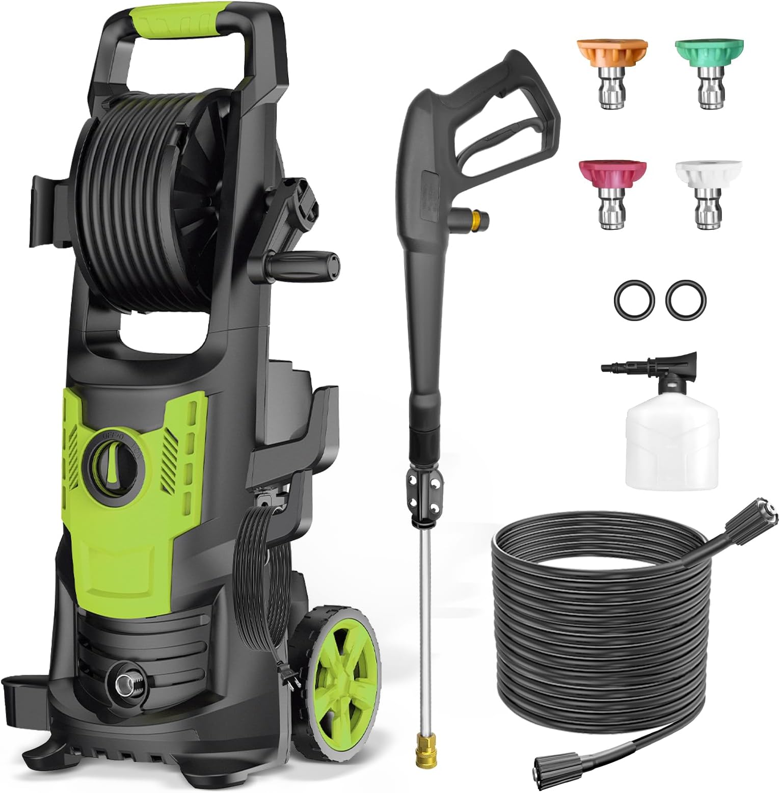 Amazon.com : Power Washers Electric Powered - 3500 PSI 2.6 GPM High ...
