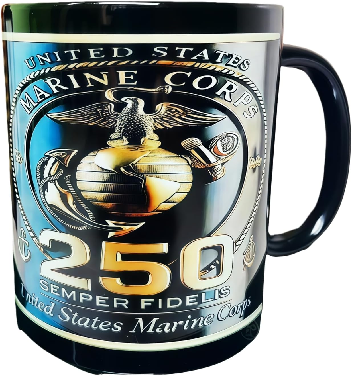 Amazon.com | Anhuastar marine corps 250th anniversary coffee mug ...