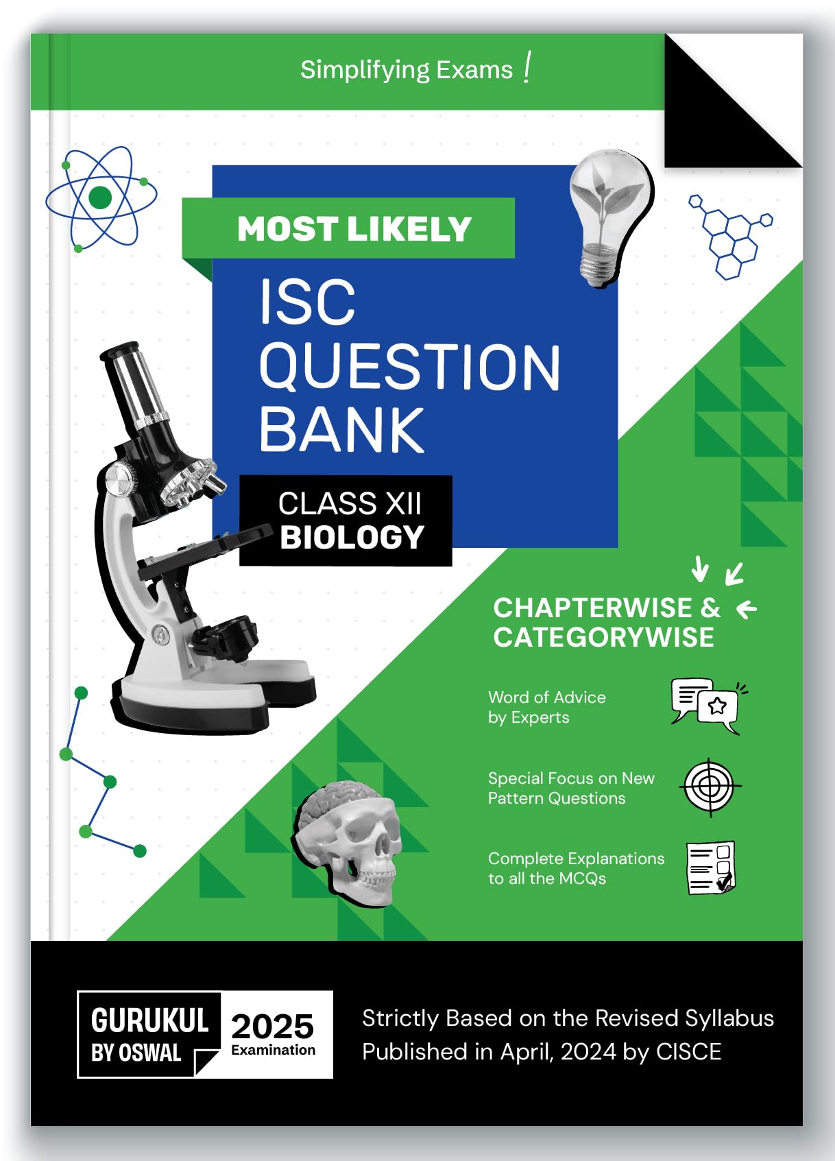 Gurukul By Oswal Biology Most Likely Question Bank For Isc | Desertcart ...