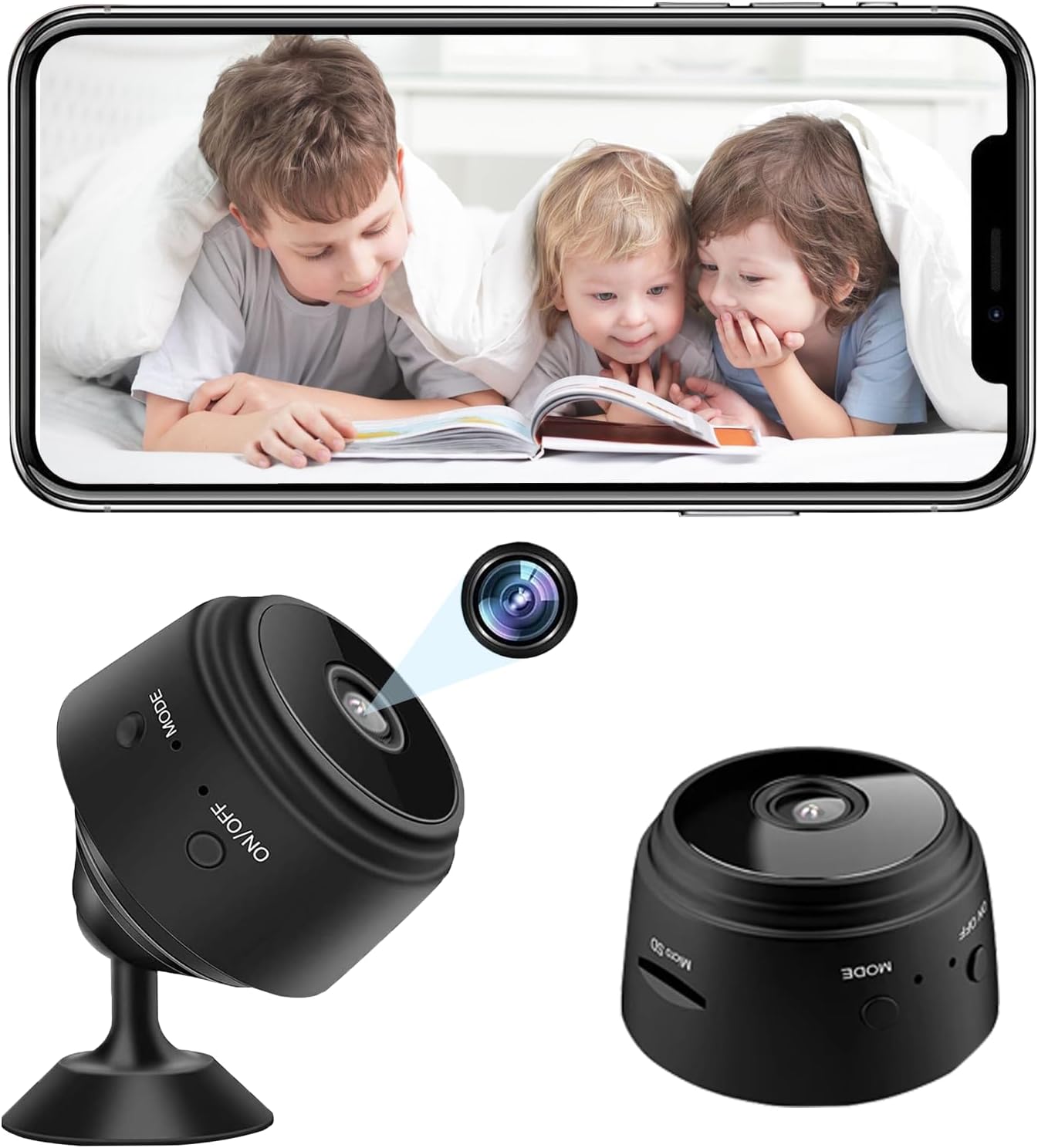 Amazon.com : Hidden Camera Spy Camera, 1080P HD Mini Wireless WiFi ...
