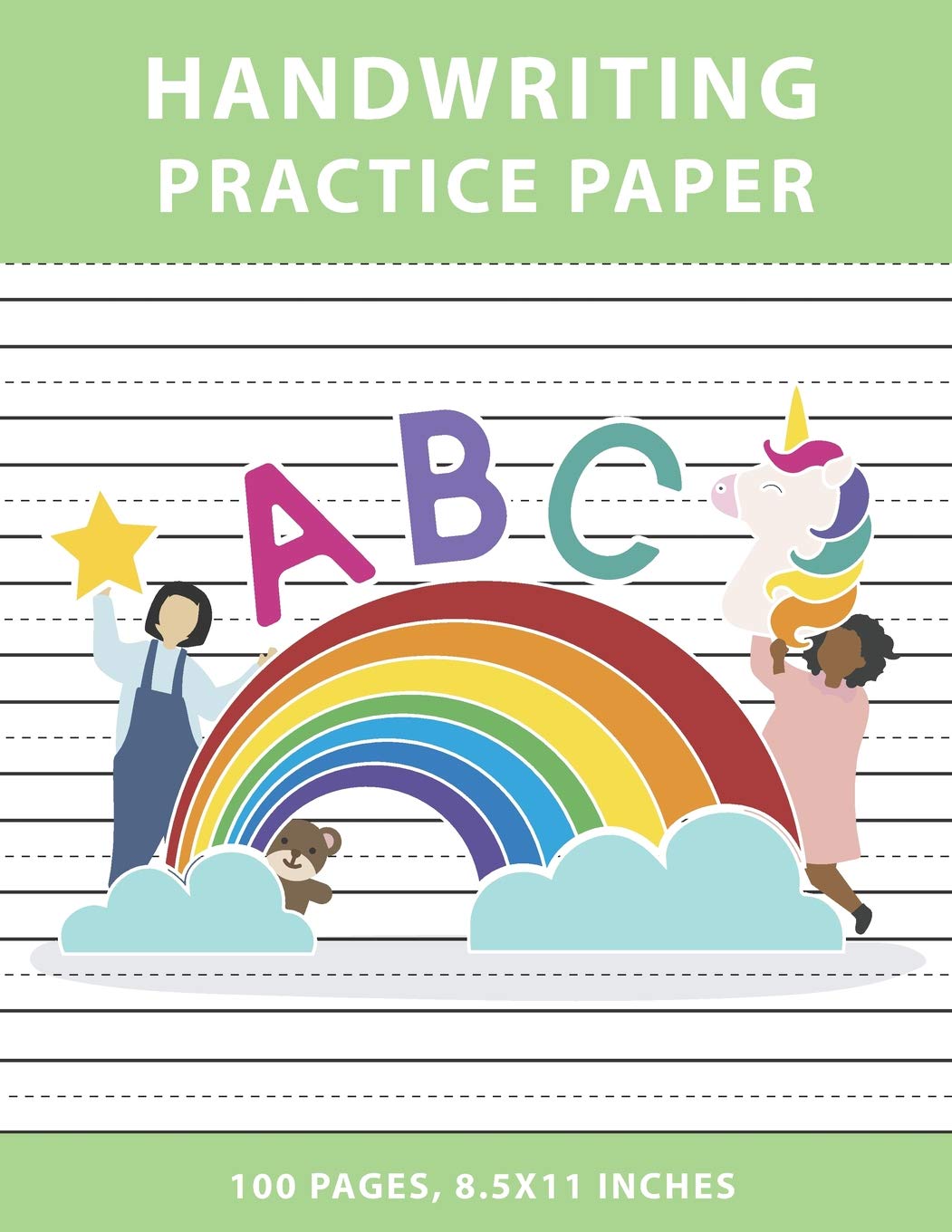 Buy Handwriting Practice Paper: Handwriting Practice Workbook Blank ...