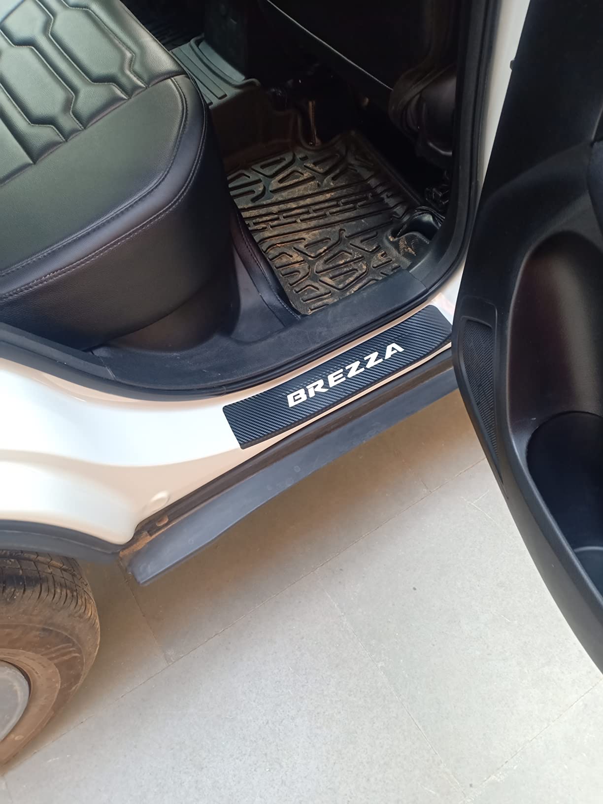 ISEE 360® 4 PCS Anti-Scratch Door Sill Car Stickers Compatible for ...