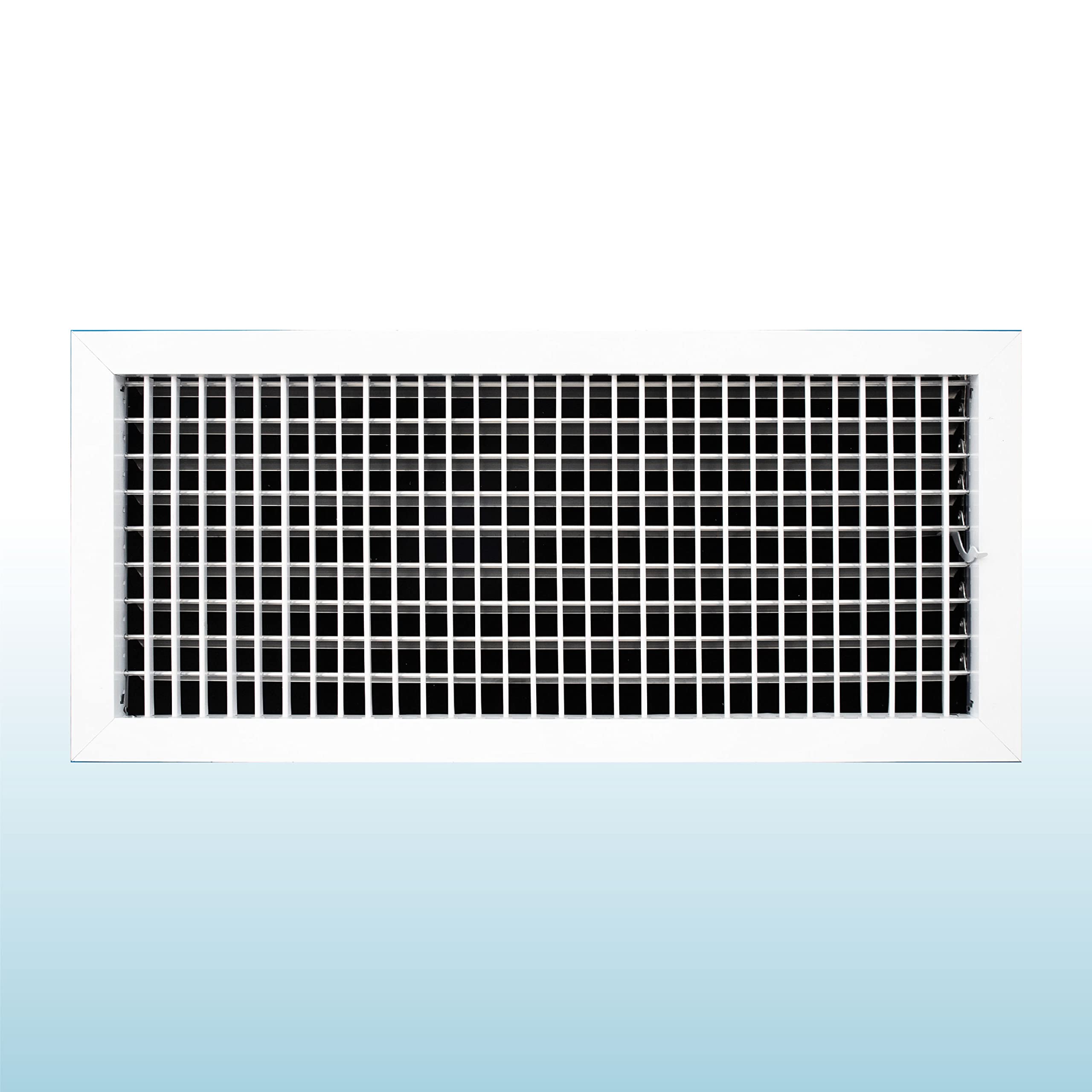 Premium Aluminum Wall Vent Cover - 24 x 10 Inch AC Grille with ...
