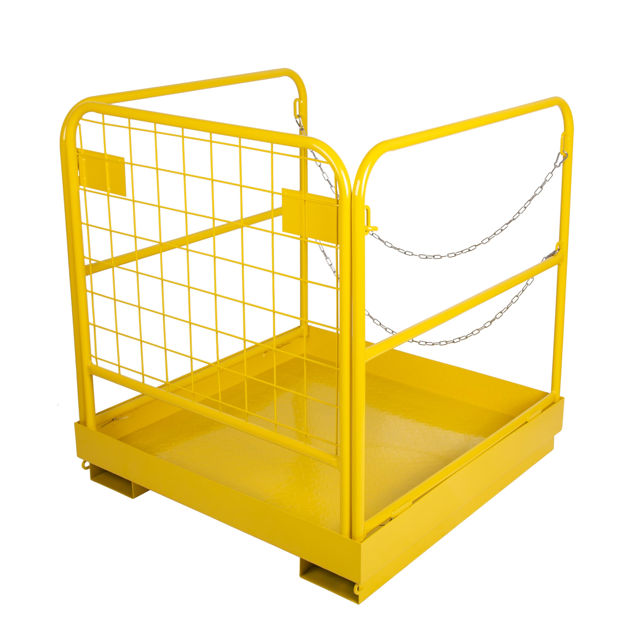 Forklift Cage 36x36 Inch Forklift Safety Cage - Foldable Work Platform ...