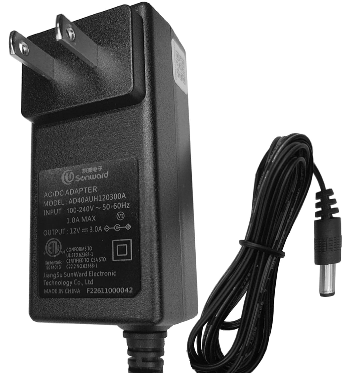 Amazon.com: UL Listed 12V AC/DC Adapter Compatible with SGIN SGIN-X15 ...