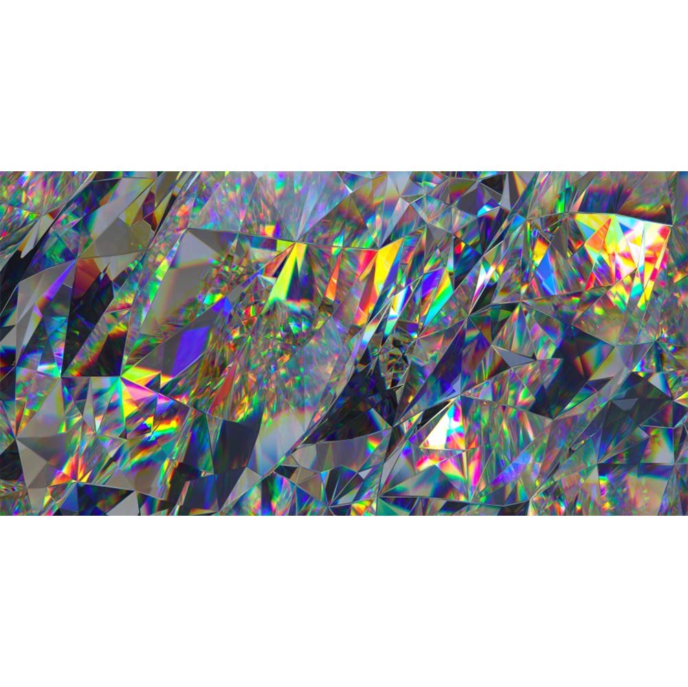 Rainbow Diamonds Background