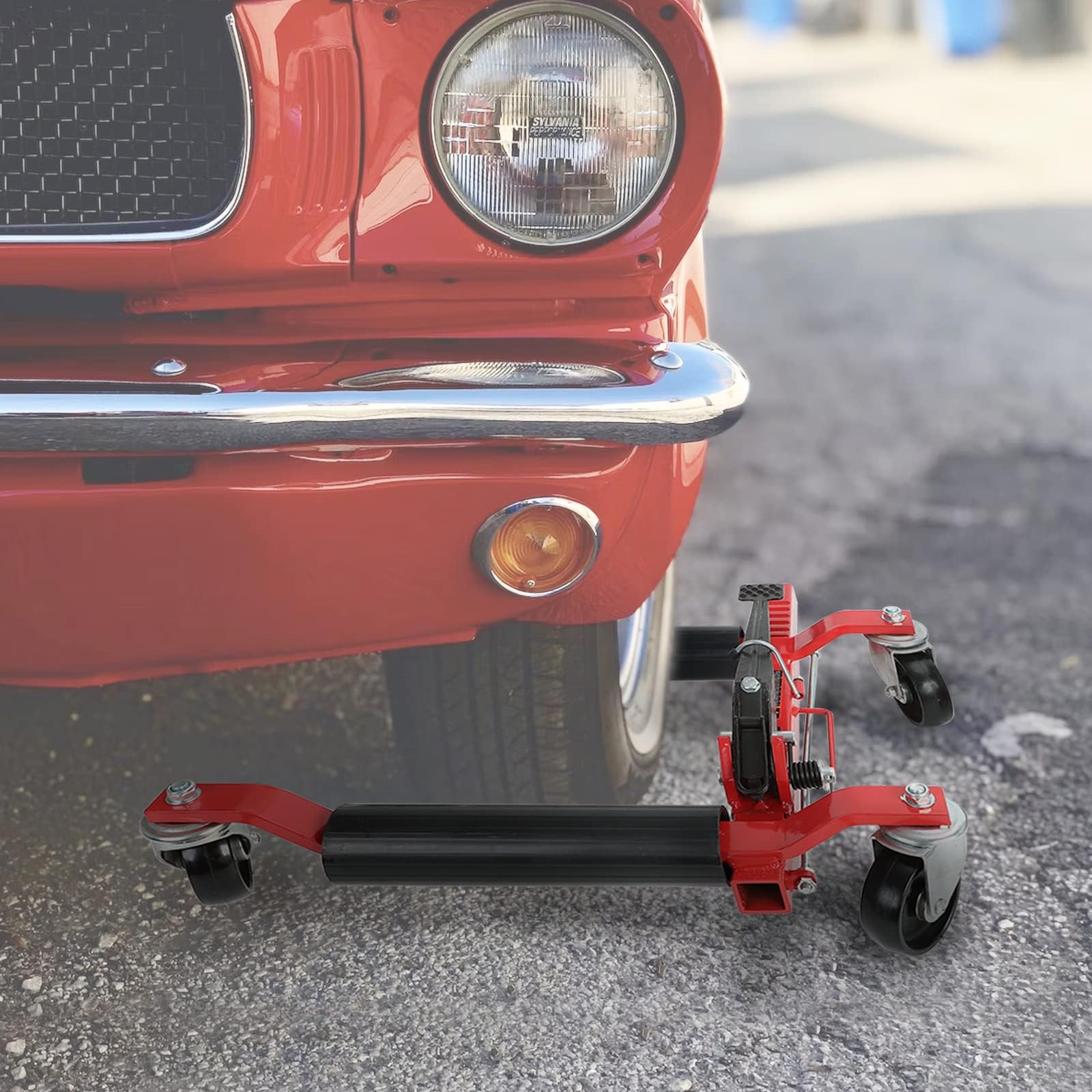 Amazon.com: KAFLLA Car Wheel Dolly Set of 2, Heavy Duty Vehicle ...