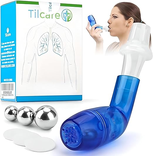 Amazon.com: Breathing Trainer & Lung Trainer - Breathing Exercise ...
