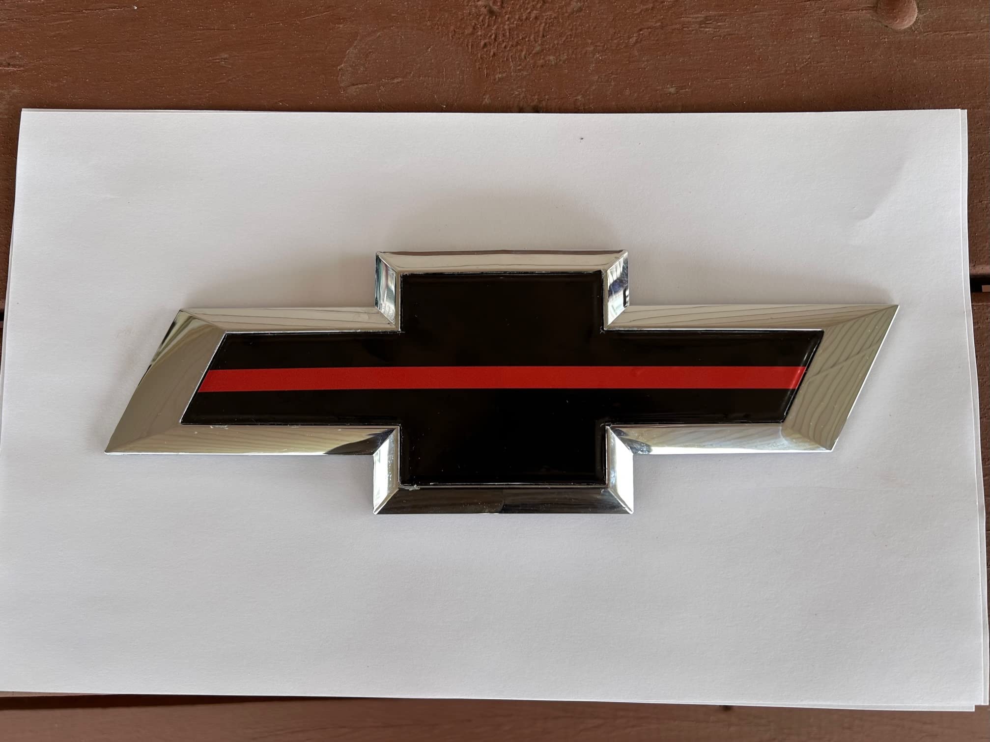 Amazon.com: EmblemsPlus RED LINE Edition Chevy Silverado Grille and ...