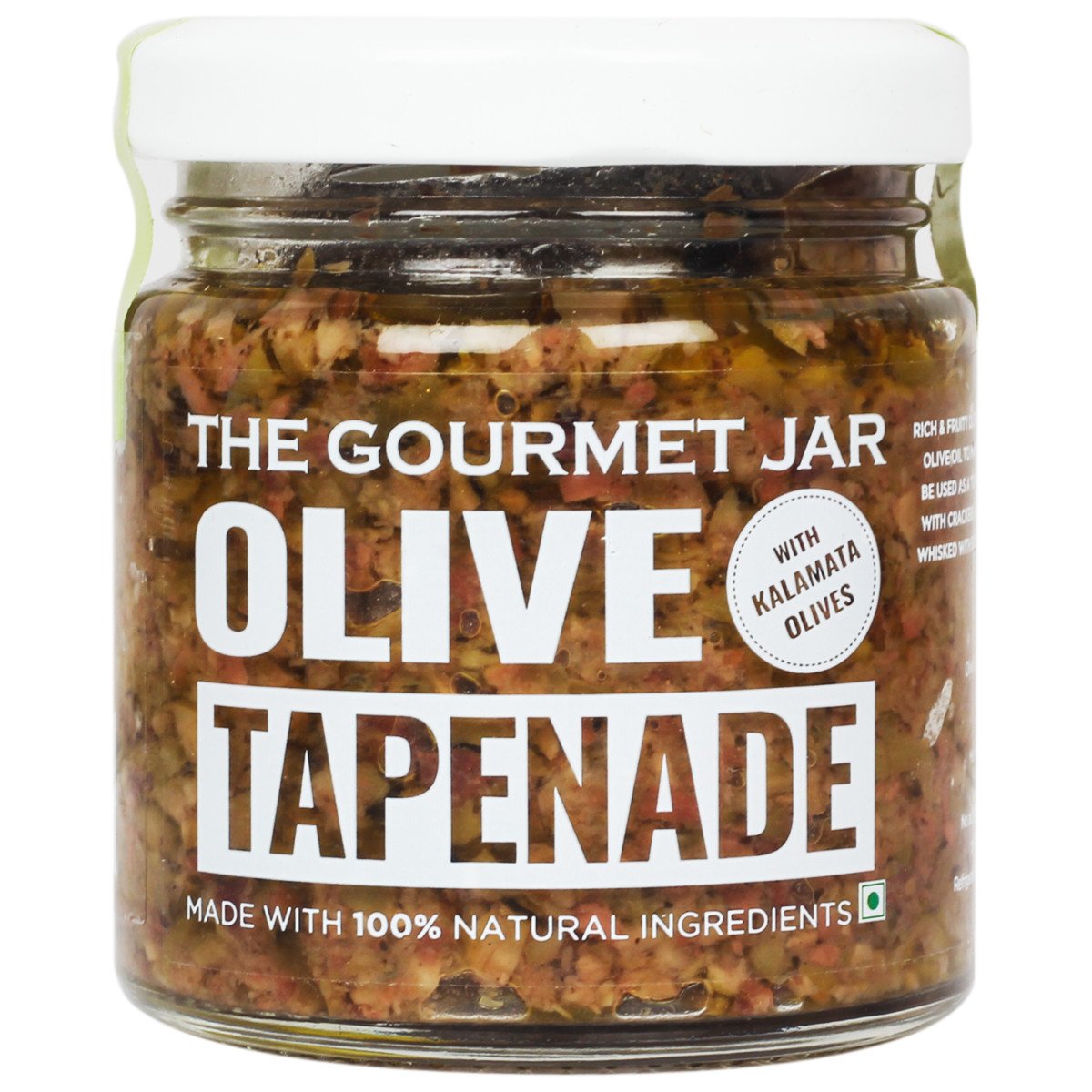 The Gourmet Jar Olive Tapenade with Kalamata Olives, 110g : Amazon.in ...