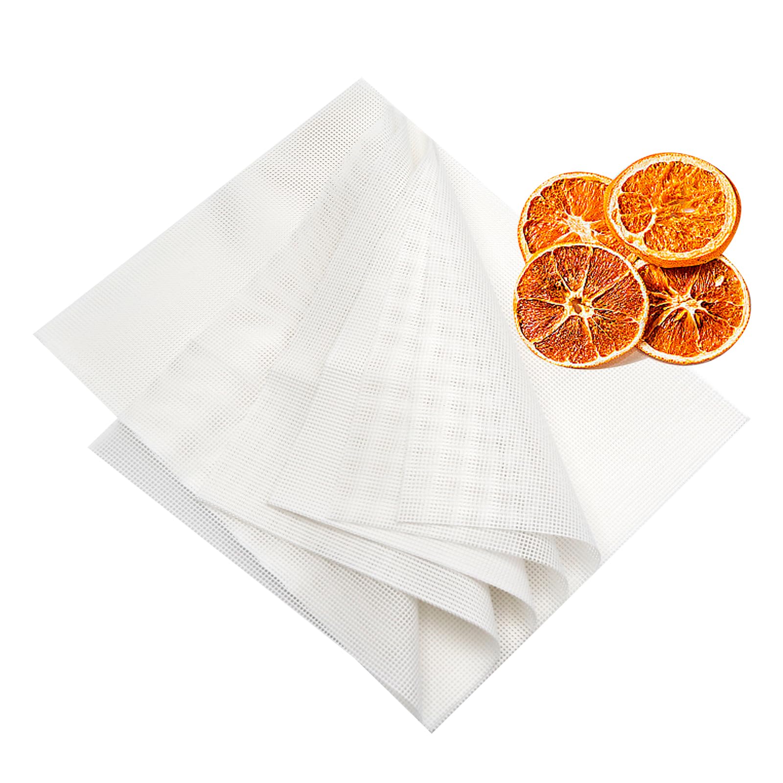 12 Pack Food Dehydrator Sheets, Silicone Food Fruit Dryer Mesh ...