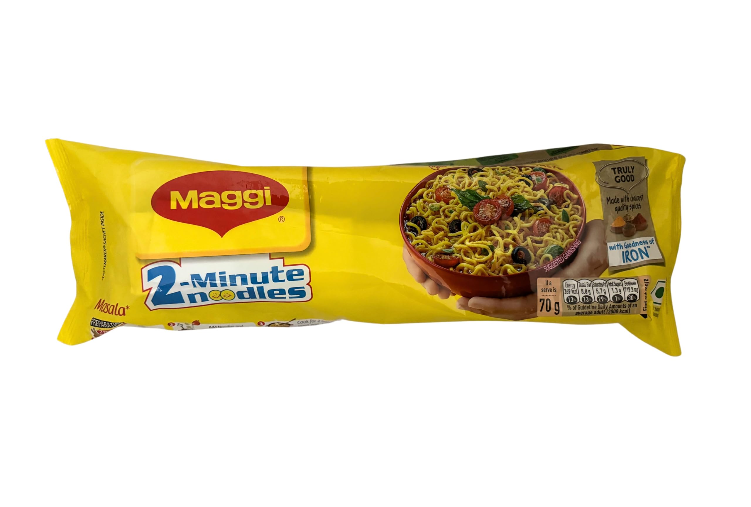 Nestlé Maggi 2-Minute Instant Noodles, Masala 560Gram Pouch : Amazon.in ...