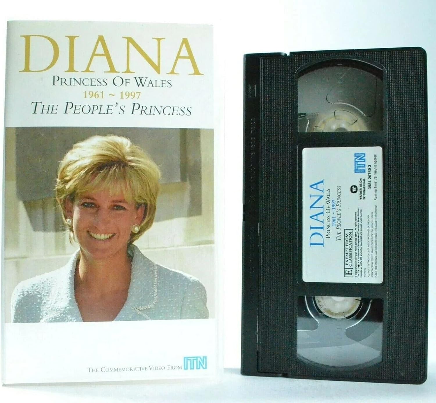 Amazon.com: Diana: A Tribute to the People's Princess [VHS] : Amy ...
