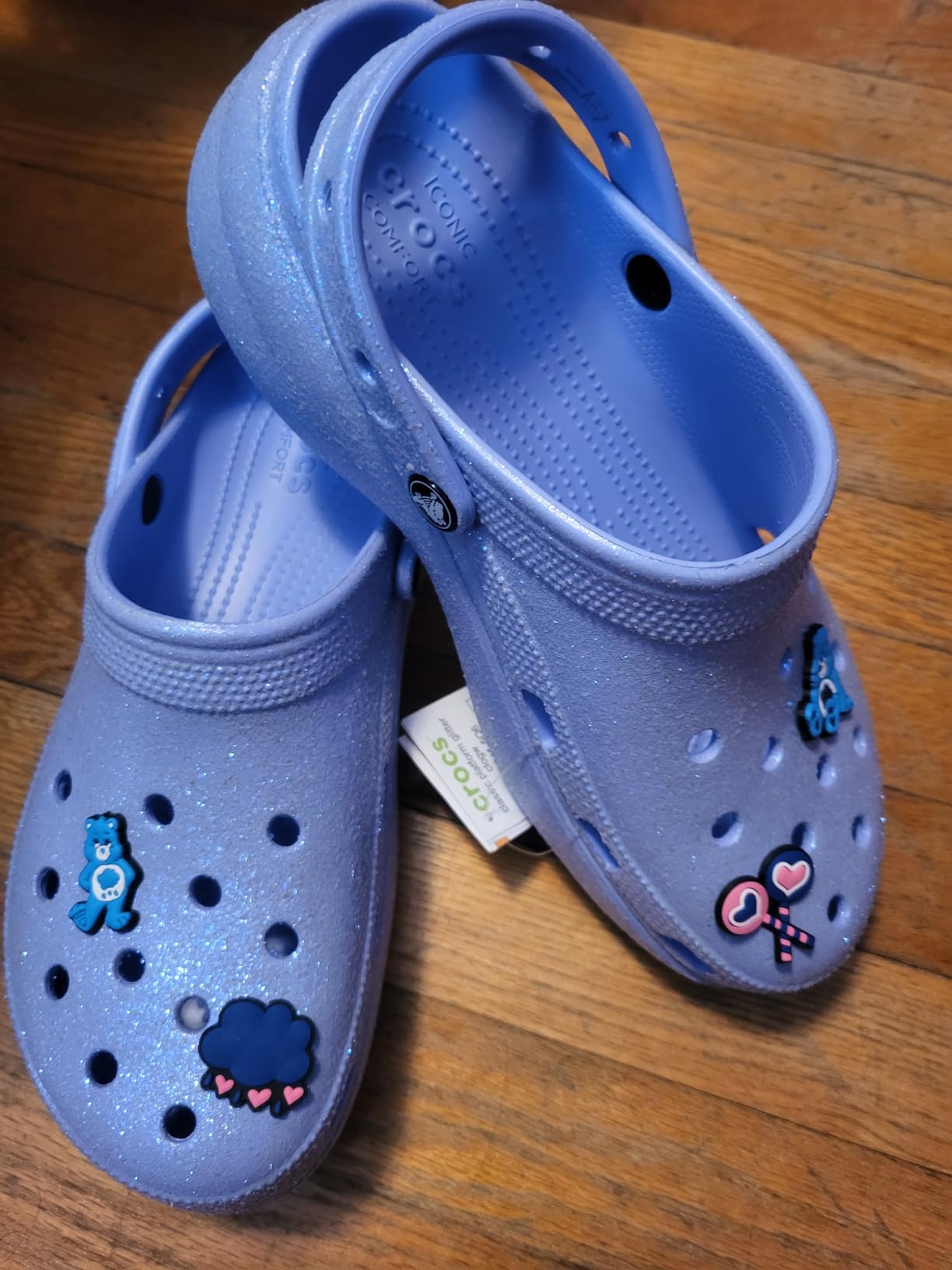 $9/mo - Finance Crocs Women's Classic Platform Glitter Clog | Buy Now ...