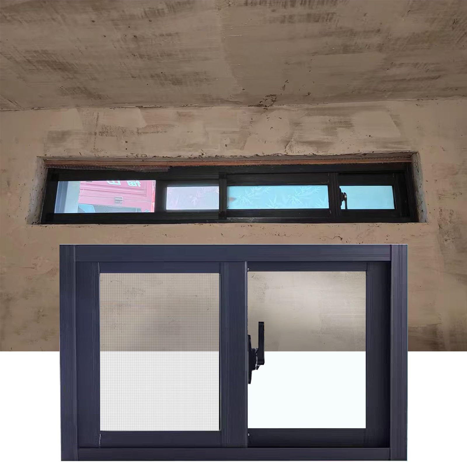 Storm Window Frame Kit Aluminum Hurricane Impact Windows, Storm
