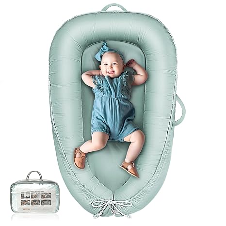 Amazon.com : Baobrava Baby Lounger - Infant Lounger for Newborn 0-24 ...