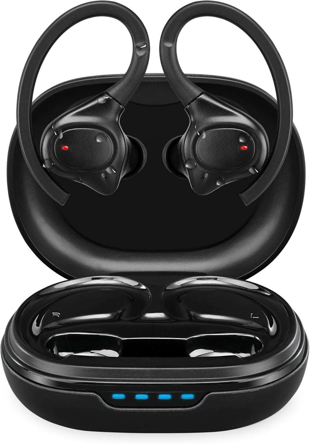 Amazon.com: iLive IAEBTW53B Bluetooth True Wireless Earbuds with Built ...