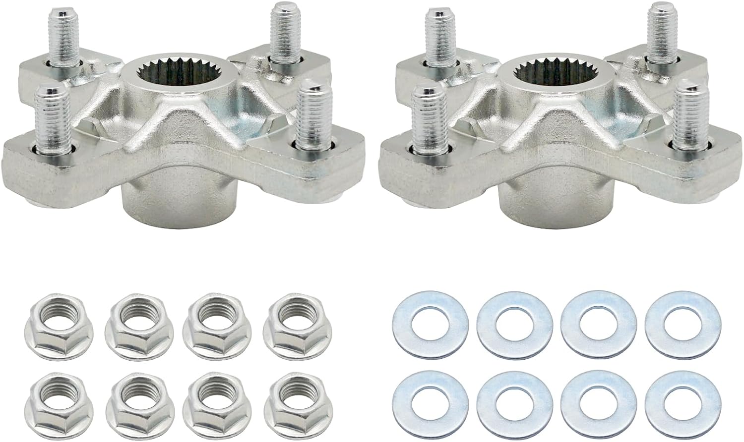 Amazon.co.jp: M MATI リアホイールハブキット 2セット ヤマハ バンシー350 Warrior 350 YFZ450 ...