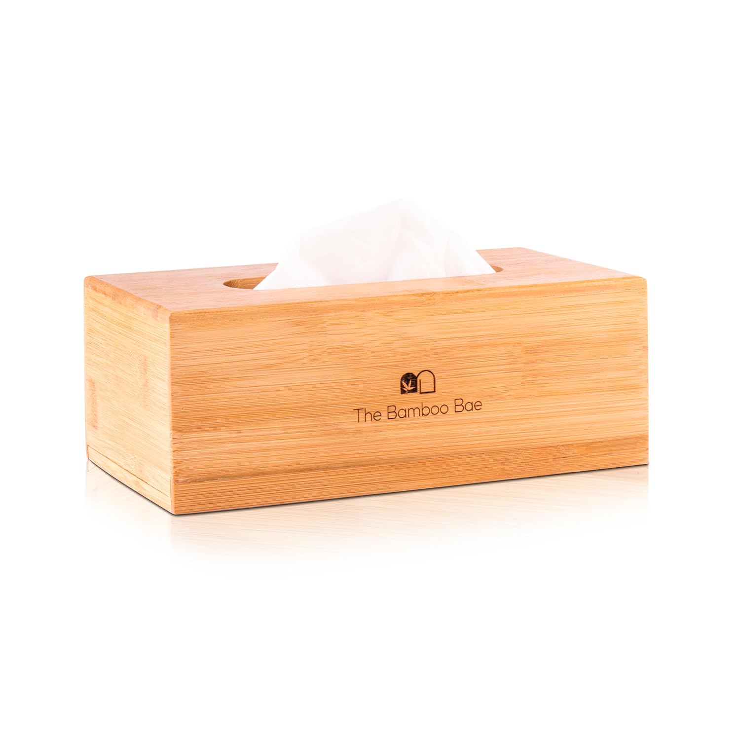 Bamboo Tissue Box | Sustainable Tissue Box | Ideal for Home Office ...