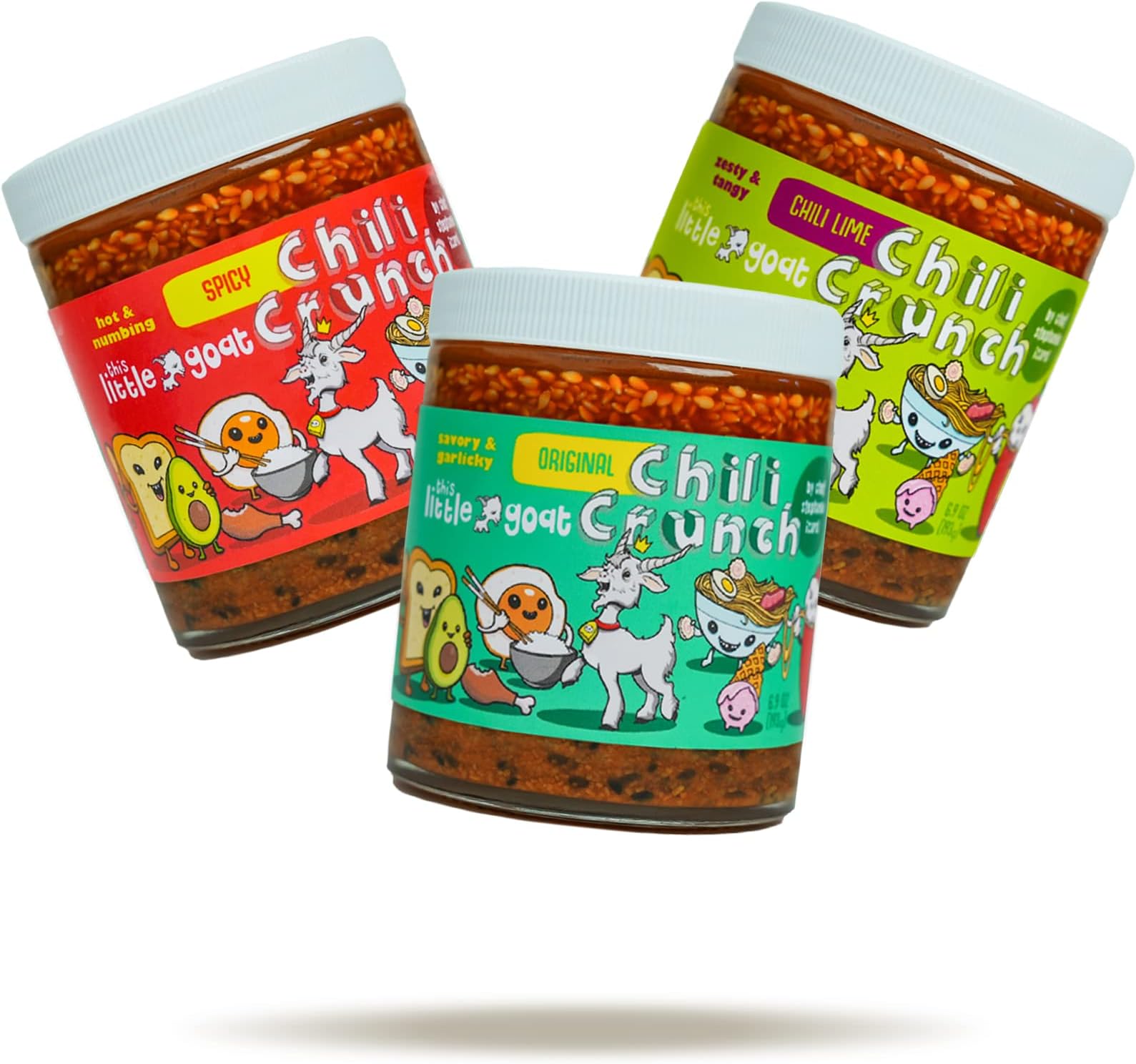 Amazon.com : This Little Goat - The Crunch Collection, Original, Spicy ...