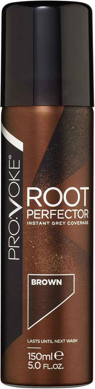 PROVOKE Root Perfector Instant Root Touch Up Spray 150 ml, Brown Hair ...