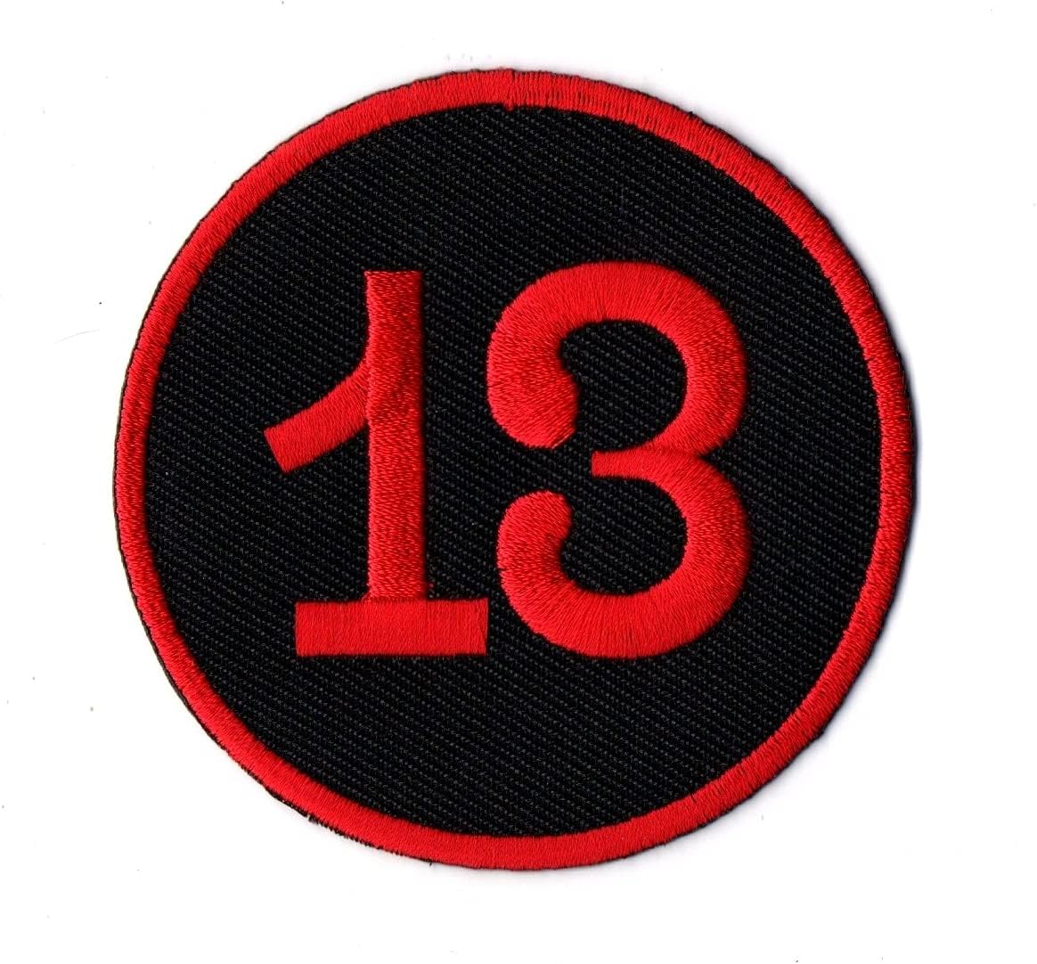 Amazon.com: Lucky Number 13 Embroidered Iron on Sew on Patch