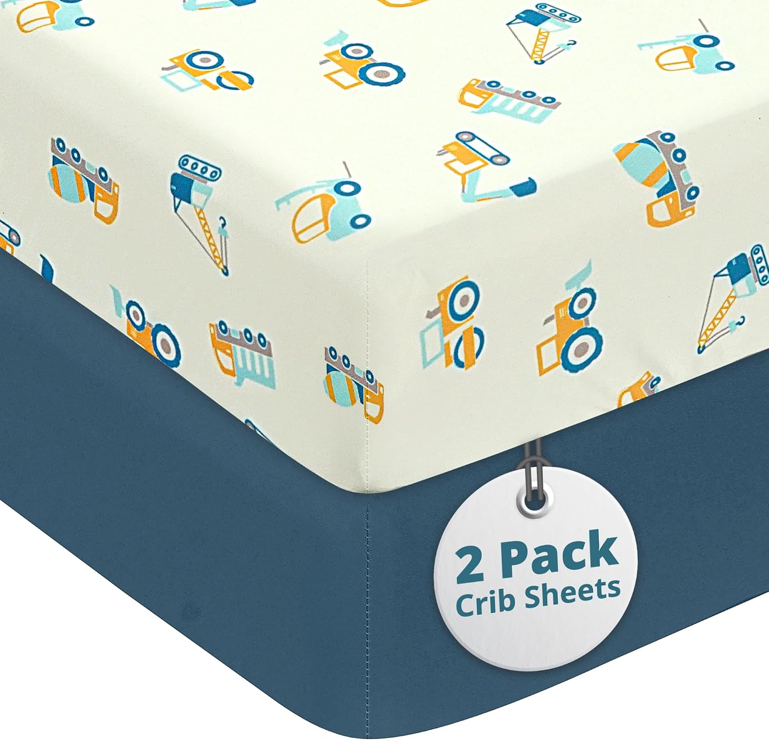 Amazon.com: Little Peaches Crib Sheets for Boys - Super Soft ...