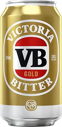 Victoria Bitter Gold, VB Gold Beer, Full Flavoured & Mid Strength Lager ...
