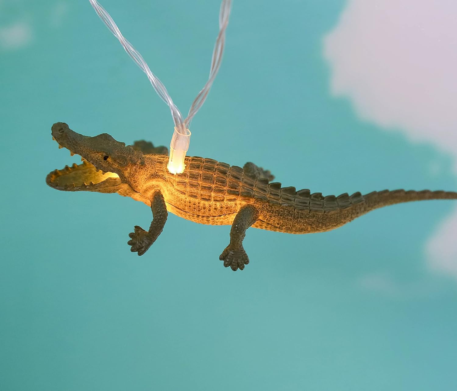 Amazon.com: YEAMAR Crocodile String Lights 10LED 6.8FT Novelty Light ...
