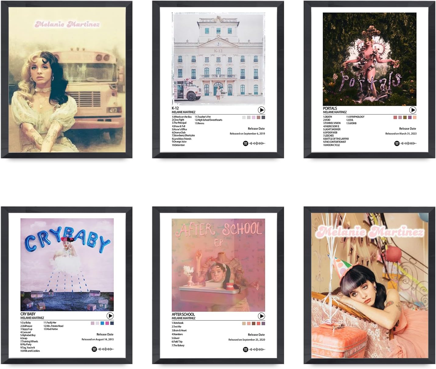 Amazon.com: Pipakeke Melanie Poster Martinez Music Album Cover Posters ...