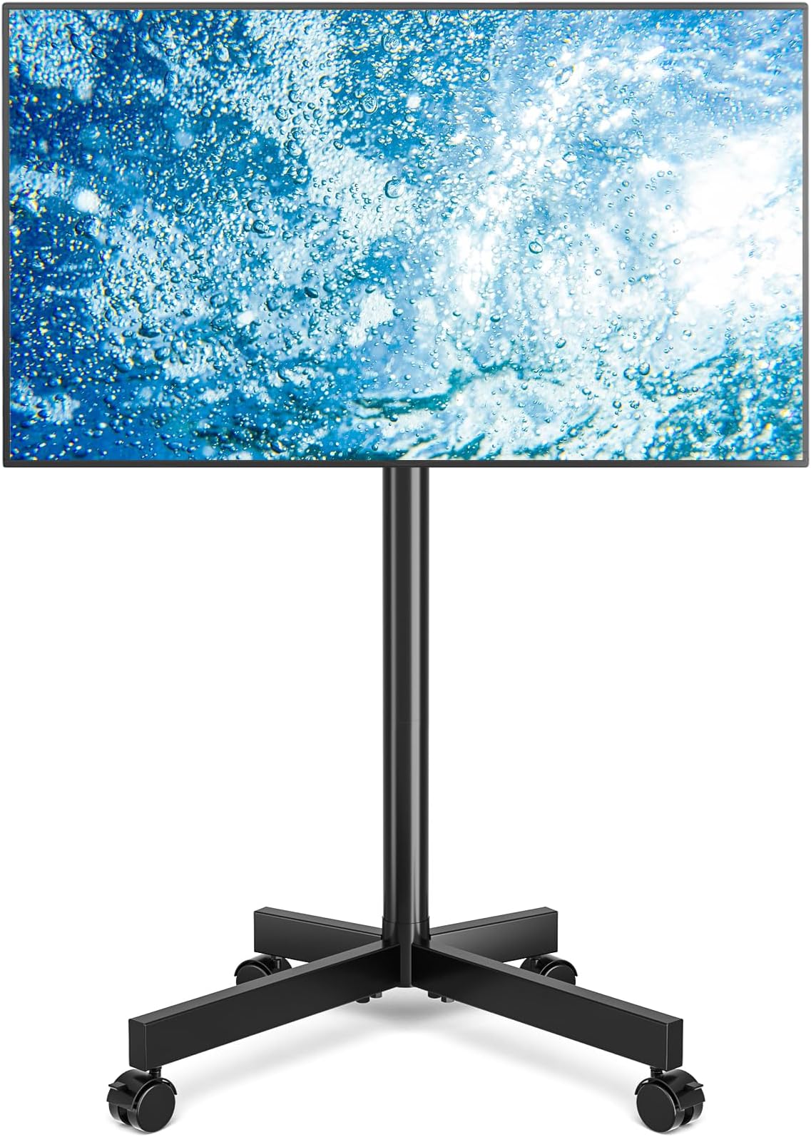 Rfiver Mobile TV Stand, Rolling TV Cart for 23-60 Inch TVs up to 88 lbs ...