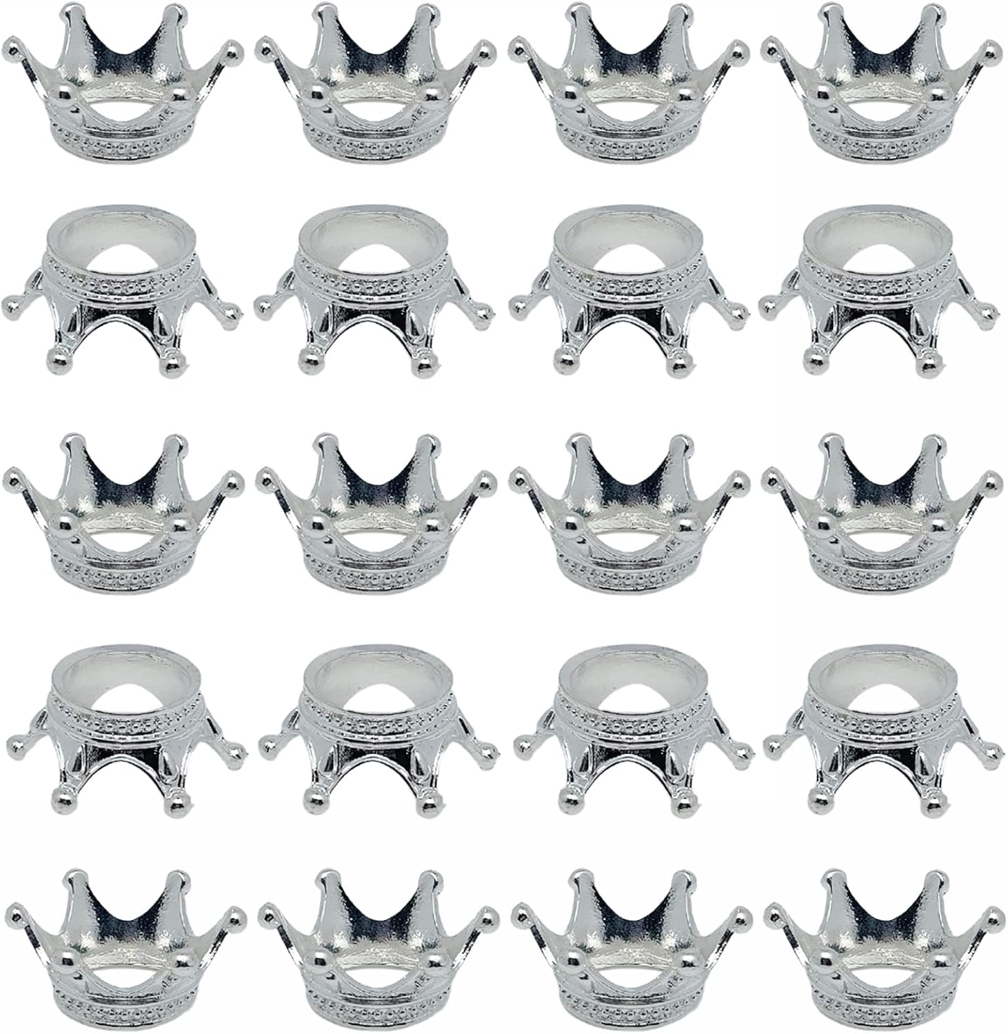 Amazon.com: JXQGQ 20 PCS Sphere Holder Mini Crown Crystal Holder For ...