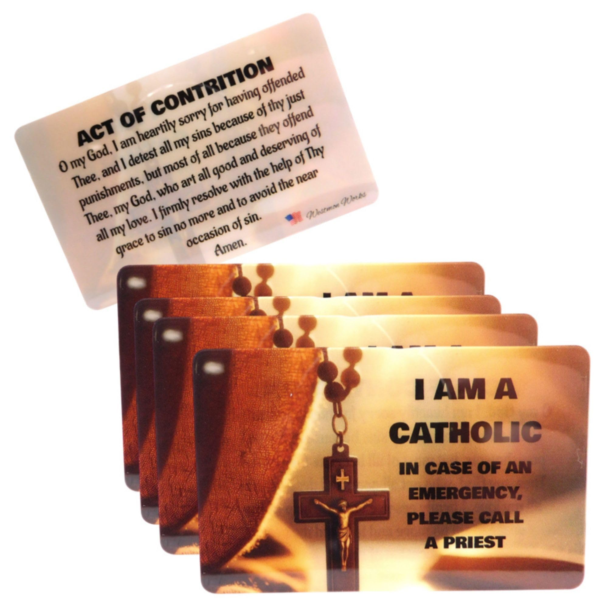 Amazon.com: Westmon Works I Am a Catholic Please Call A Priest Card ...