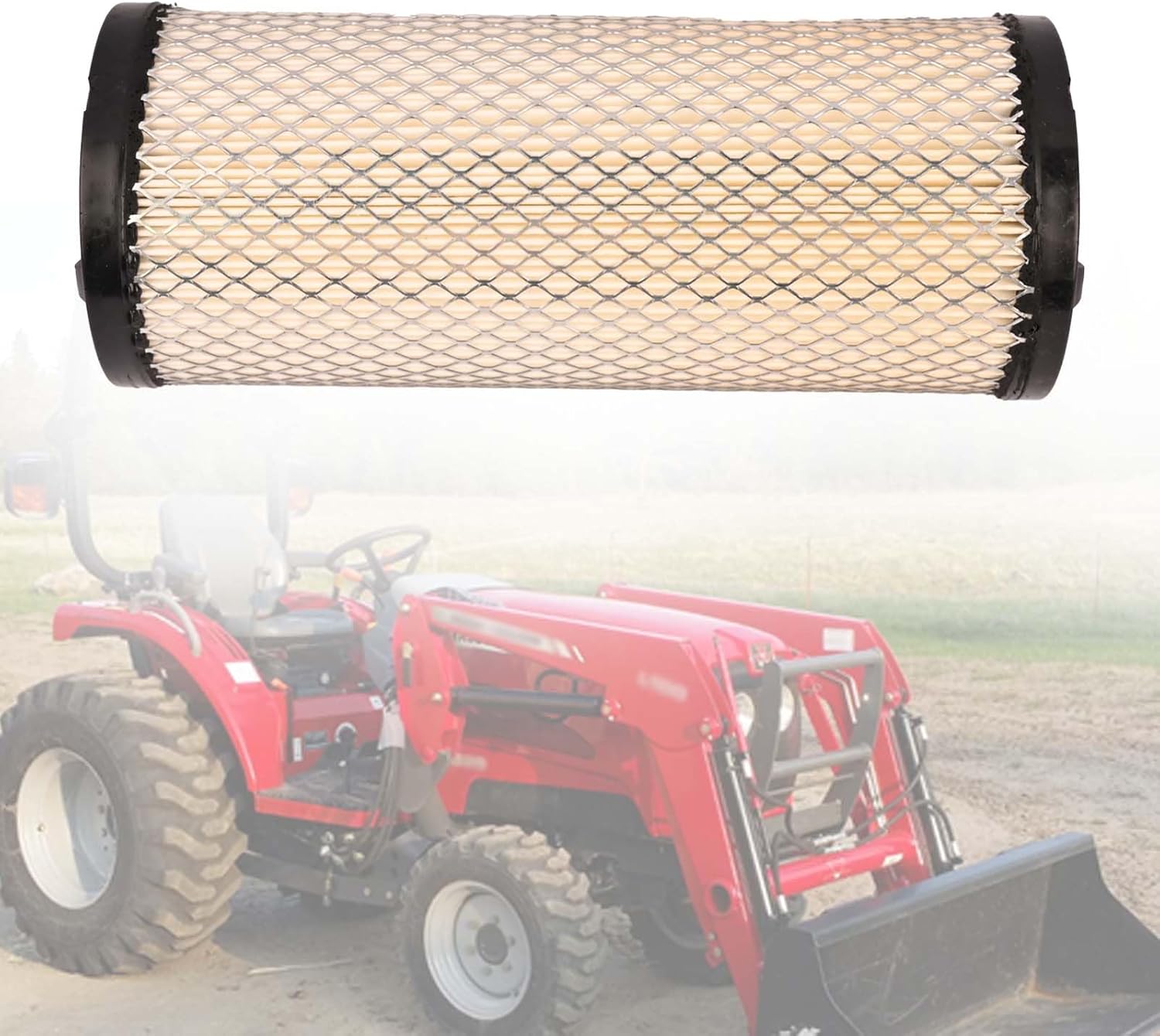 Amazon.com: Magimaker Air Filter Element 3607884M92 Compatible with Massey Ferguson 1233 1526 ...