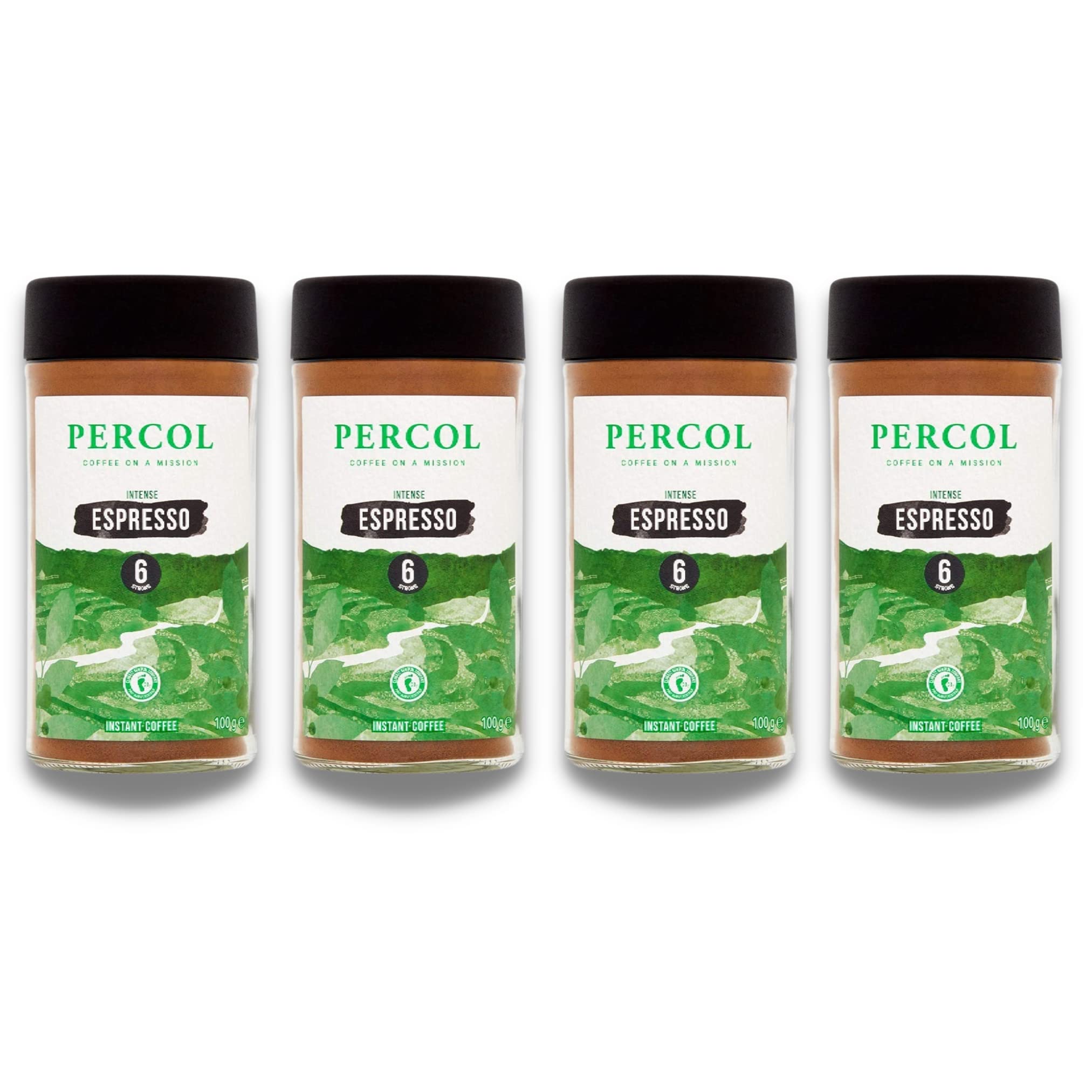 Percol Espresso Noir Instant Coffee 100g X 4 Percol Coffee | Desertcart ...