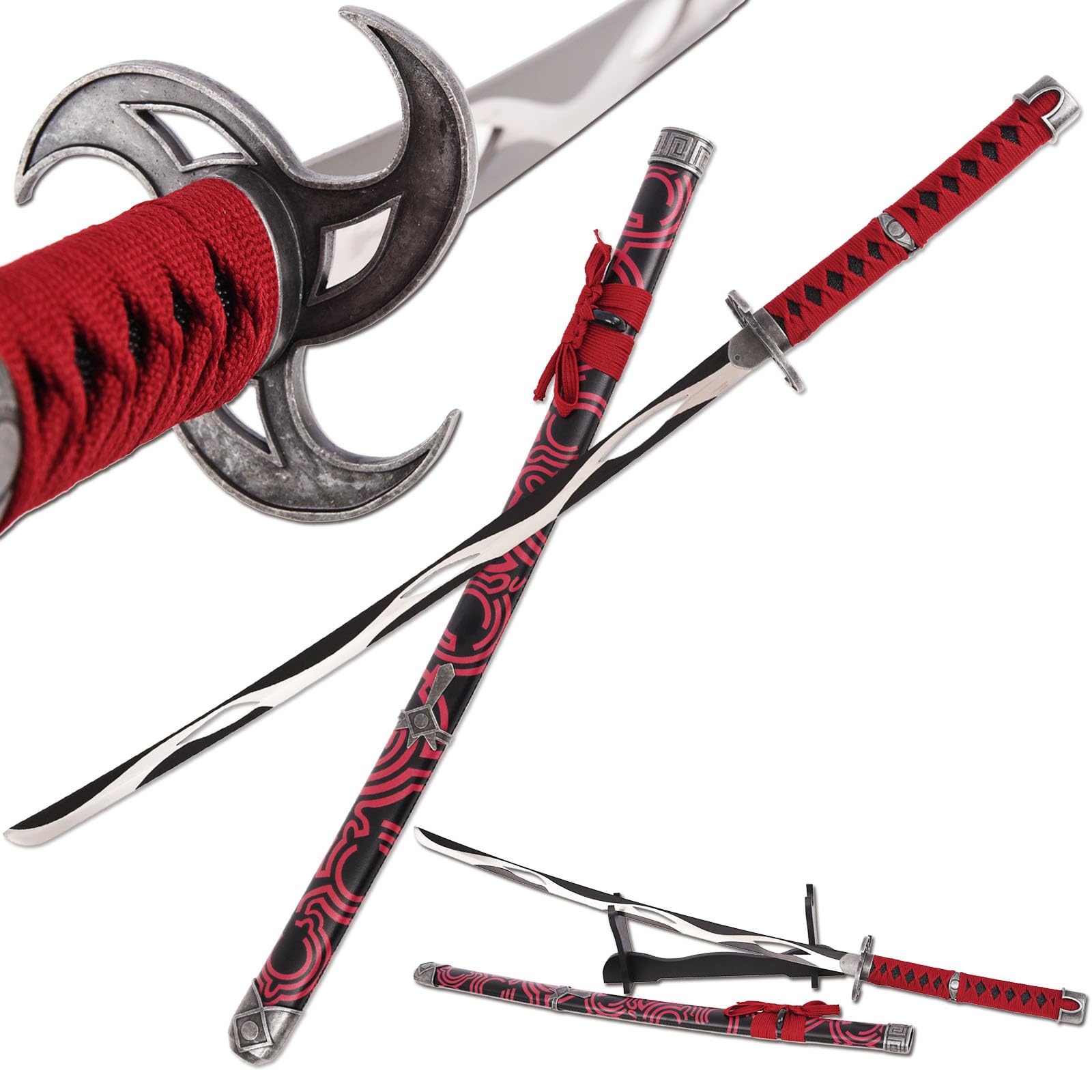 Amazon.com: Purple flame Windcleaver Sword Game Legend of Link Weapon ...